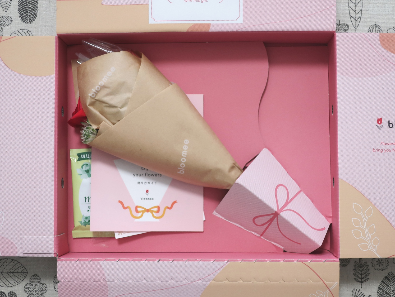 OATアグリオ(4979)のフラワーギフト券で注文した「季節のお花」を紹介します | Yoshiの株主優待ブログ